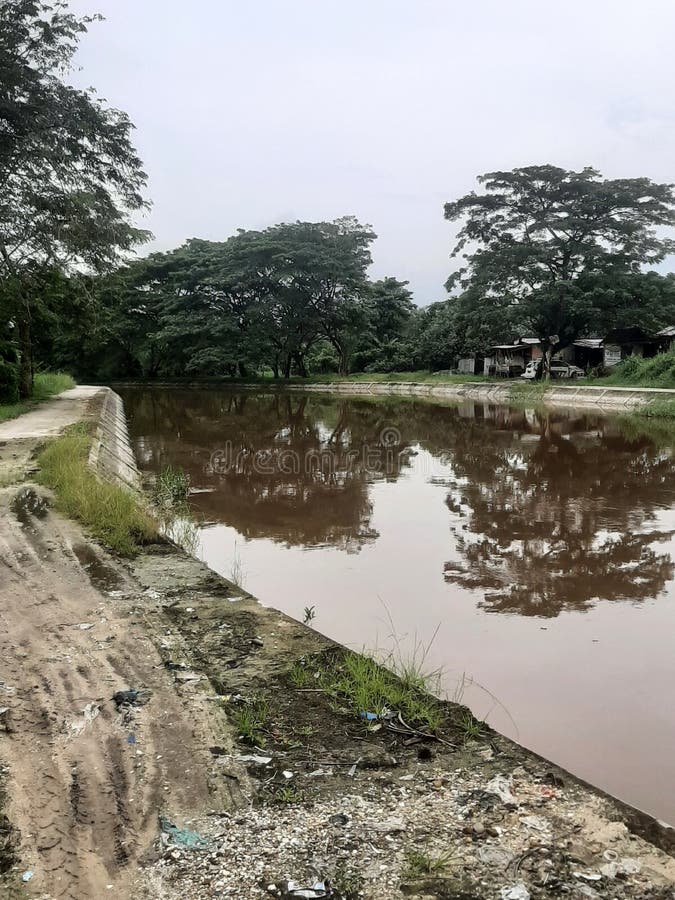 Cross River, Nigeria. Low-res Satellite. Capital Stock Photo - Image of ...