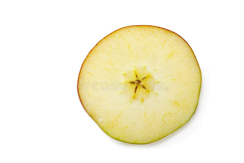 Apple Cross Section stock image. Image of fruit, slice - 4292109