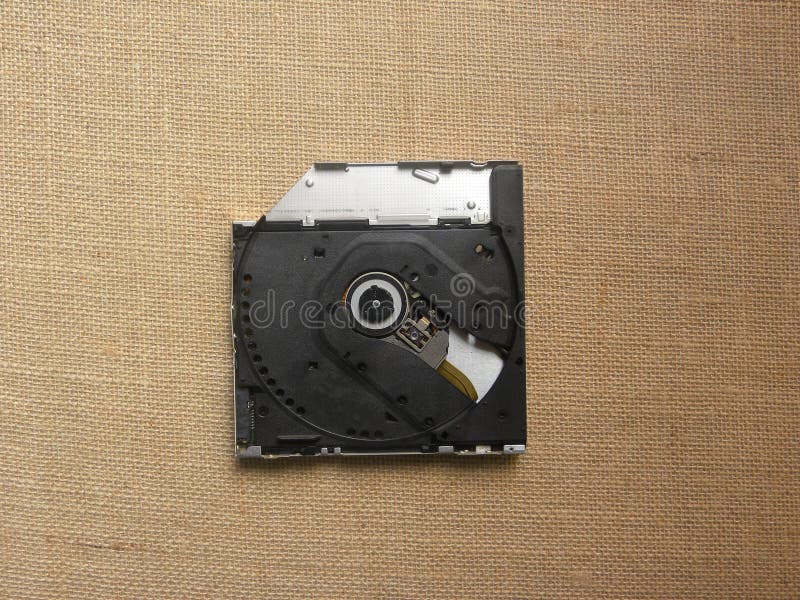 Cross Section of DVD Writer Stock Photo - Image of isolated, cross ...