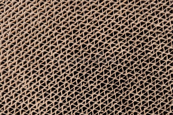 Cross Section of Cardboard Corrugated Pattern As Baskground & Texture ...
