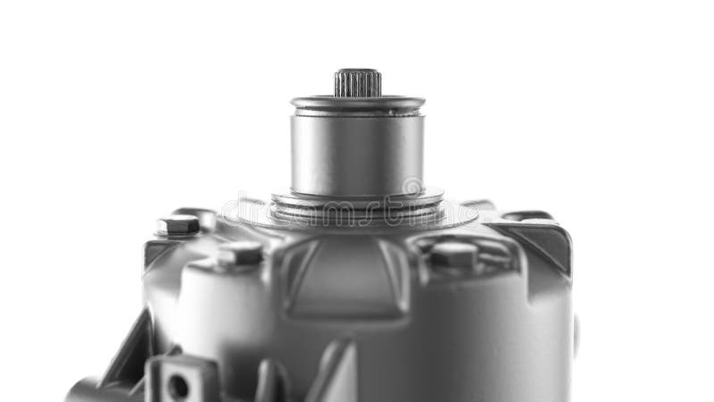 Cross Section of a Compressor with Detailed Interior View Stock Image ...