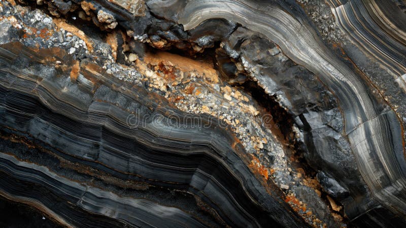 Cross-section of the Earth S Crust with Diamond Deposits Stock Photo - Image of yakutia ...