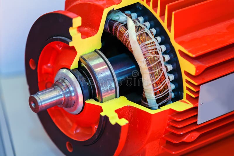 Cross Section of Engine Part Stock Image - Image of design ...