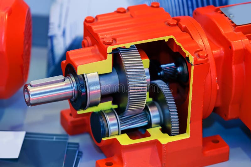 Cross Section of Engine Part Stock Photo - Image of manufacture ...