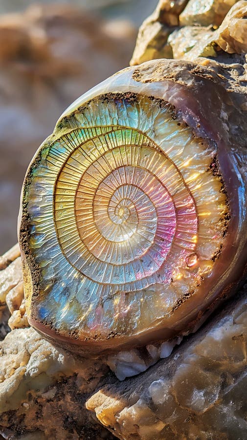 Fossilized Jaw Cross-section with Preserved Teeth Stock Illustration ...