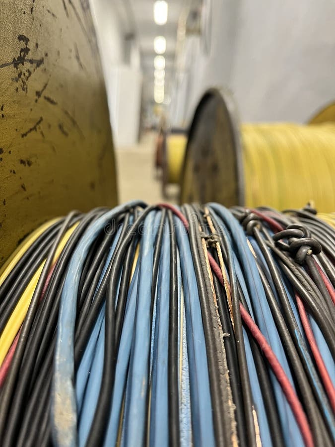 Cross Section of High-voltage Cable High Quality Photo Stock Photo ...