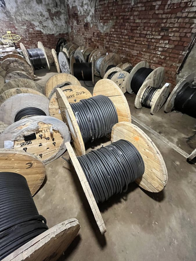 Cross Section of High-voltage Cable High Quality Photo Editorial Stock ...