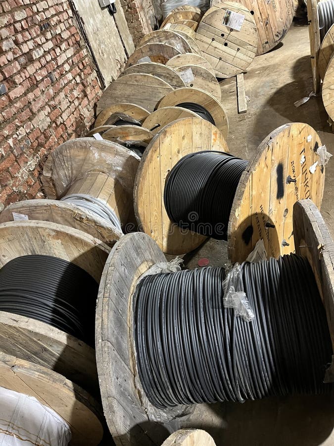 Cross Section of High-voltage Cable High Quality Photo Editorial Photo ...