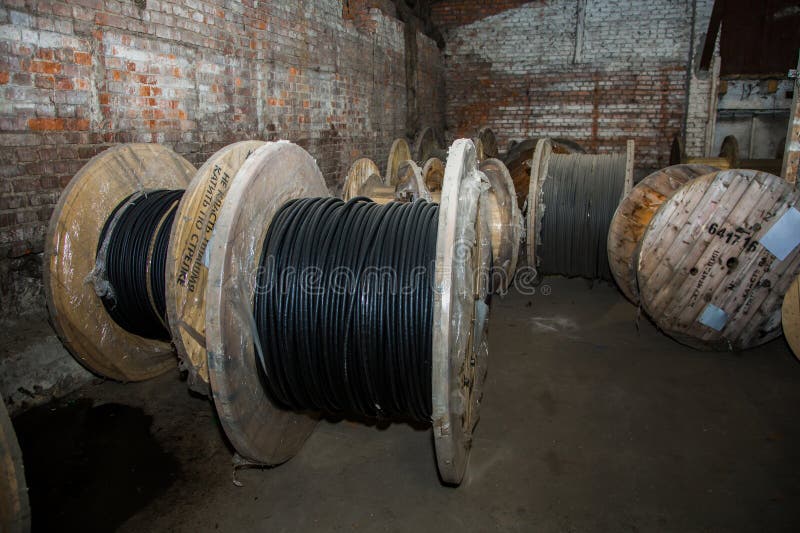 Cross Section of High-voltage Cable High Quality Photo Editorial Photo ...
