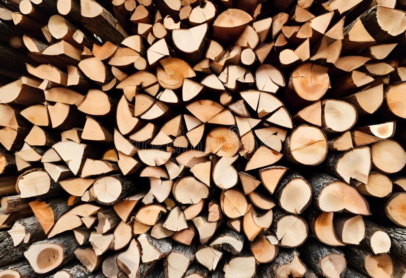 Cross-section Image of a Log.AI Generated Stock Illustration ...