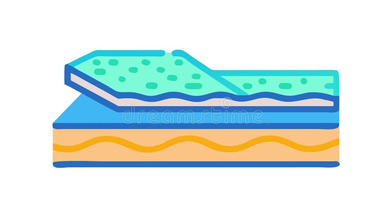 Cross Section of Land, Geological Layers and Terrain Study, Vector ...