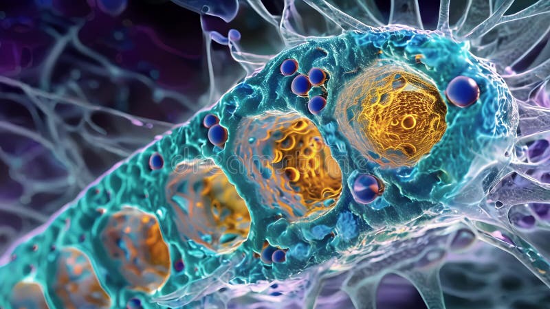 A Cross Section of a Nuclear Pore Revealing Its Selective Barrier ...