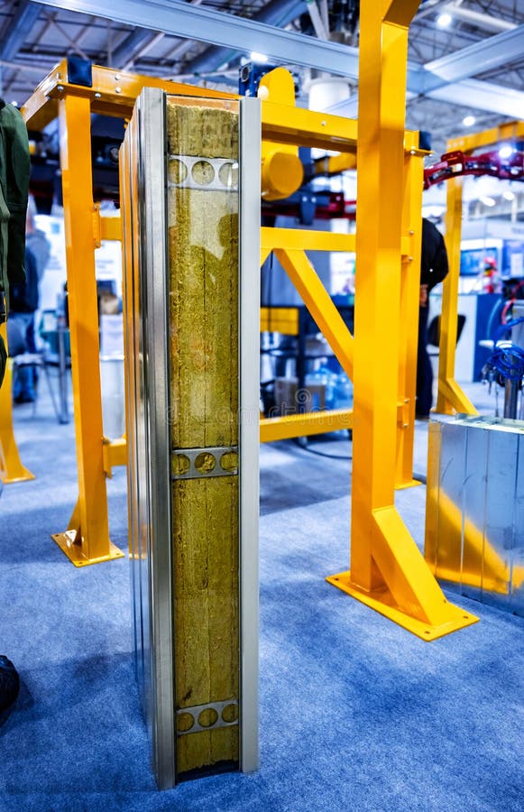 Composite Insulation Roof Panel Stock Image - Image of value ...