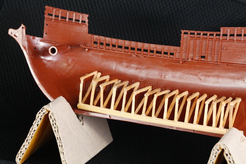 Cross Section of Ship Model. Stock Image - Image of hull, match: 106720777