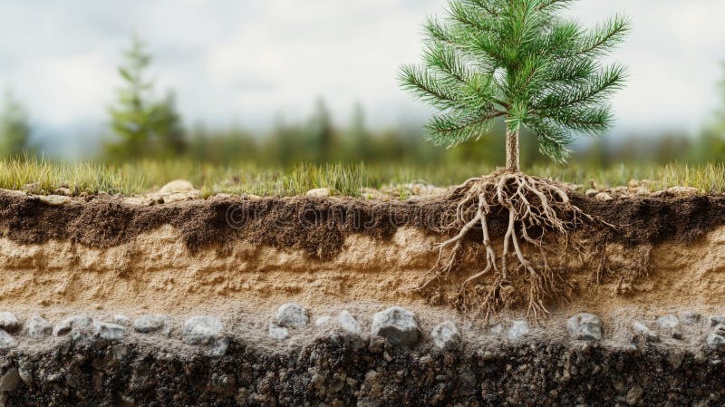 219 Roots Tree Cross Section Stock Photos - Free & Royalty-Free Stock ...