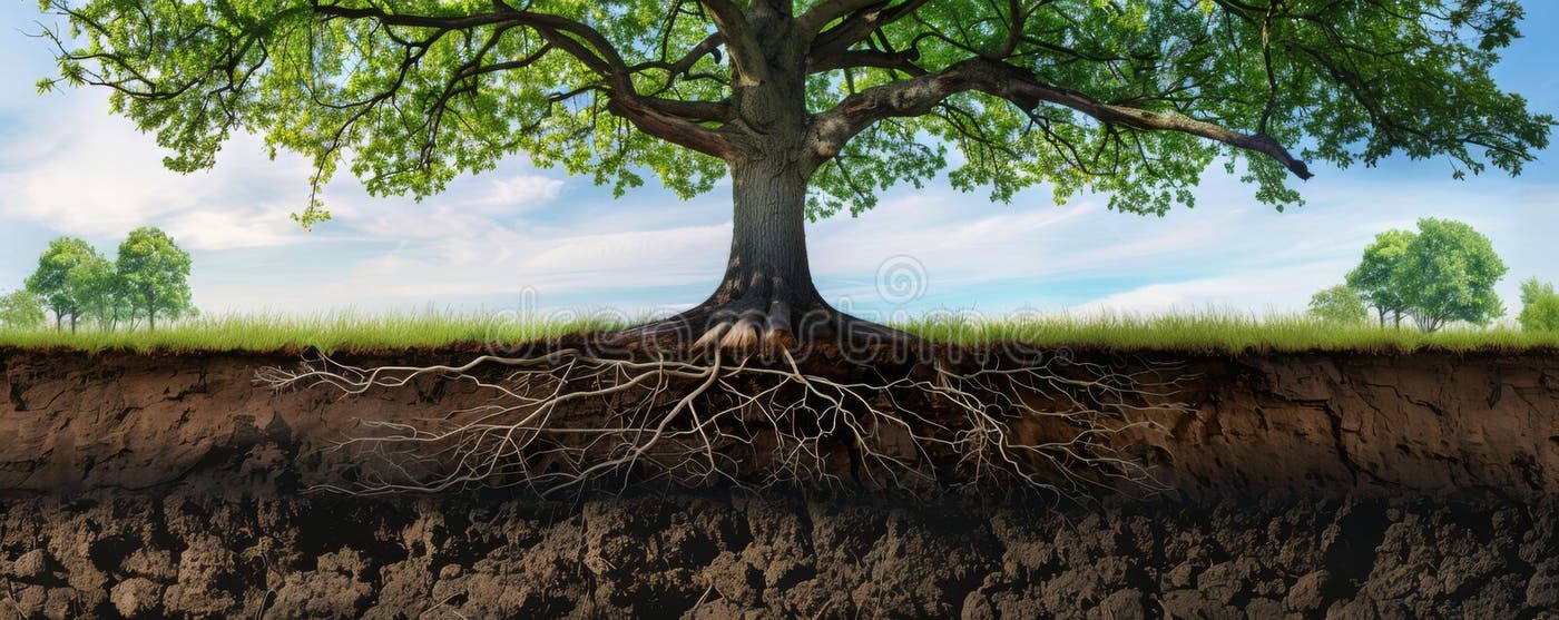 183 Tree Roots Cross Section Stock Photos - Free & Royalty-Free Stock ...