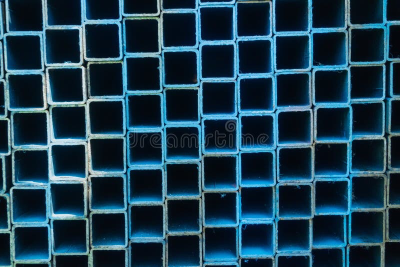 The Cross-section of Square Steel is Steel for Use in All Types of ...