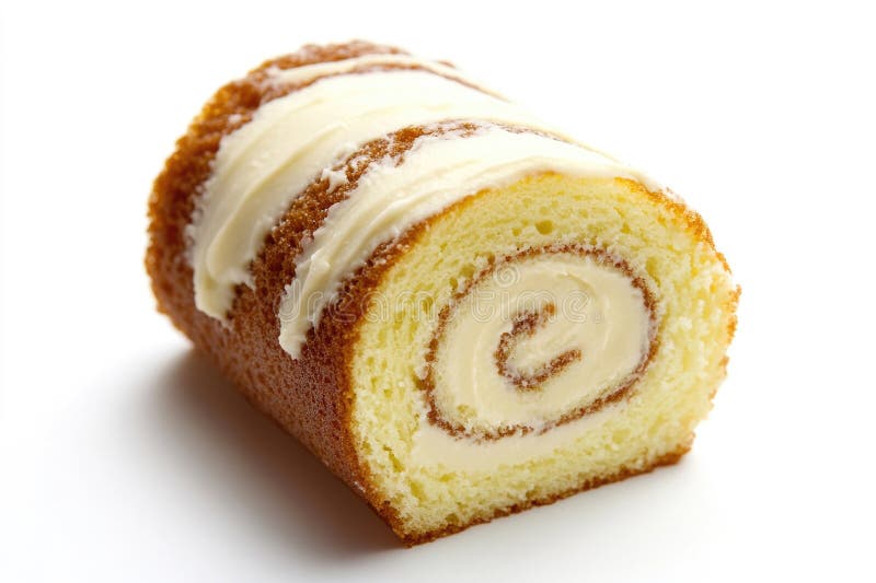 A Cross-section of a Swiss Roll Stock Illustration - Illustration of ...