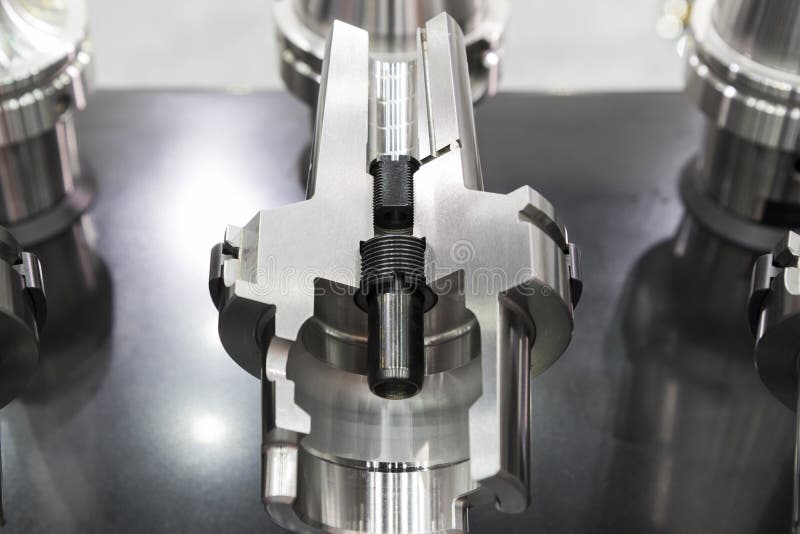 Cross Section of Tool Holder Stock Image - Image of chuck, plant: 106426111