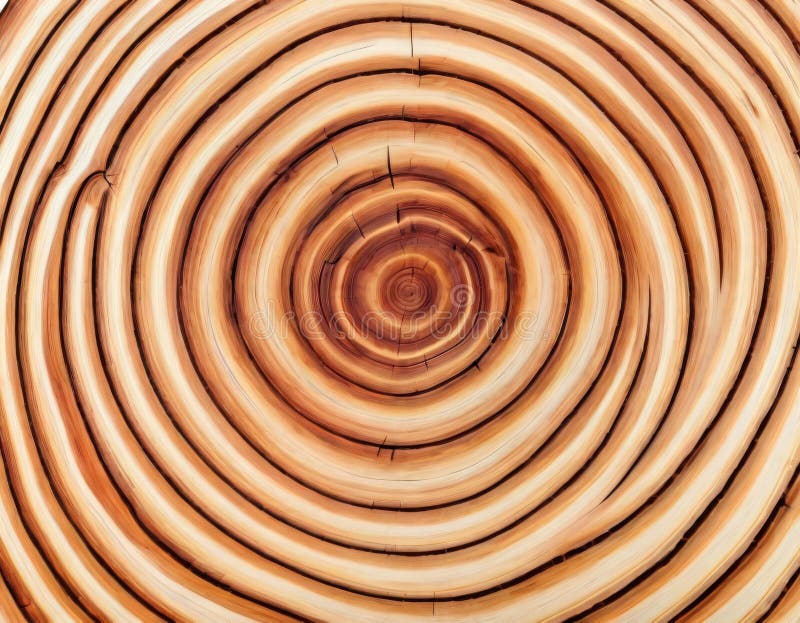Cross-Section of Tree Rings Stock Image - Image of dendrology ...
