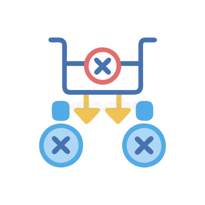 Cross-Selling Icon for Marketing Strategy Stock Image - Illustration of ...