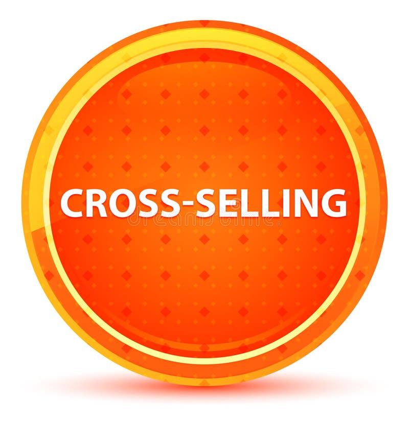 Cross-selling Eyeball Blue Round Button Stock Illustration ...