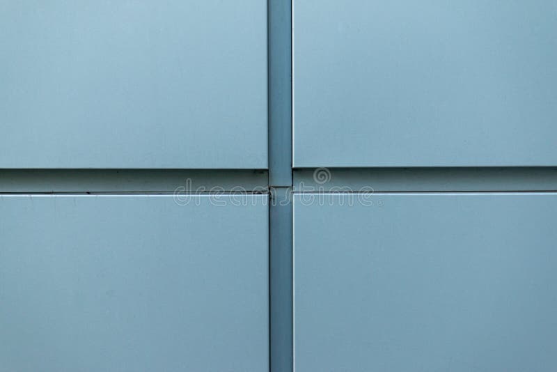Cross-shaped Metal Cladding Panels on the Building Wall Stock Image ...