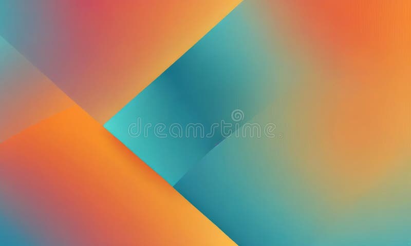 Cross Shapes in Orange Aqua Stock Photo - Image of shapes, modern ...