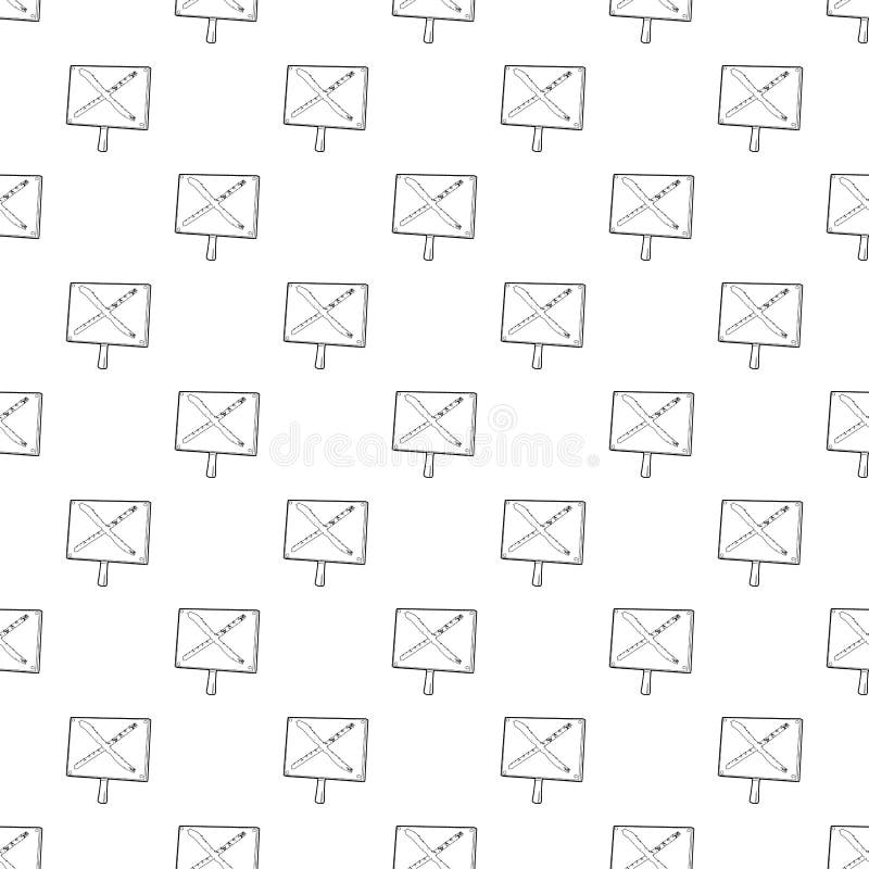 Cross Sign Pattern Seamless Stock Illustration - Illustration of ...
