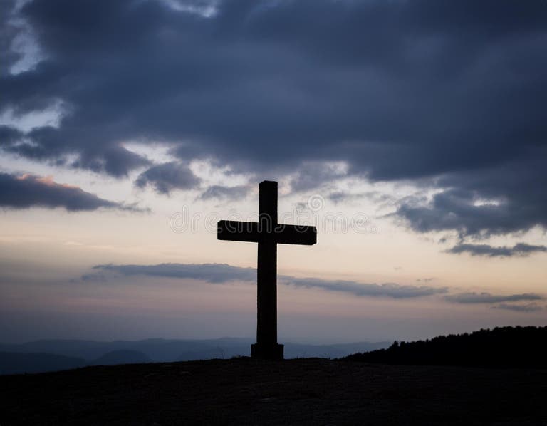 Cross stock illustration. Illustration of pray, almighty - 328319395