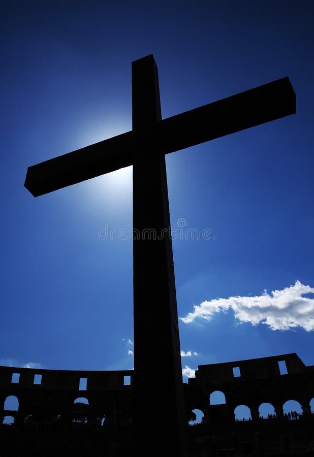 Cross stock photo. Image of christ, conceptual, bright - 30186400