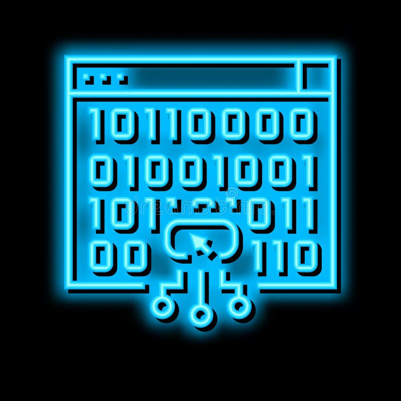 Cross-site Scripting Neon Glow Icon Illustration Stock Vector ...