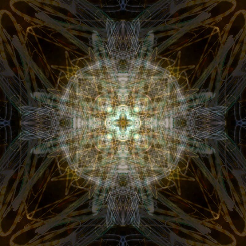 Cross Star Pattern Harmony Symmetry Ornament Decorative Stock ...