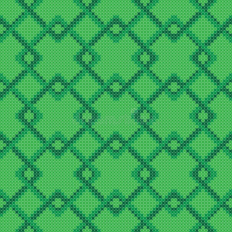 Cross Stitch Geometric Pattern Stock Vector - Illustration of texture ...