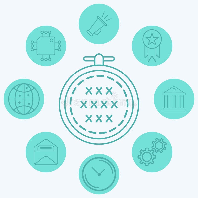 Cross Stitch Logo Stock Illustrations – 1,127 Cross Stitch Logo Stock ...