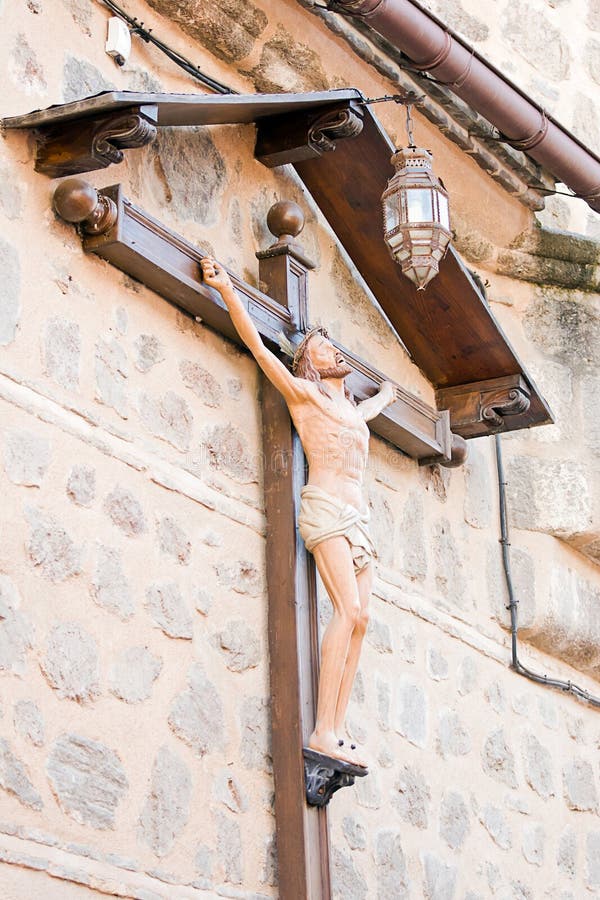 Cross in a street stock photo. Image of learning, cross - 29328362