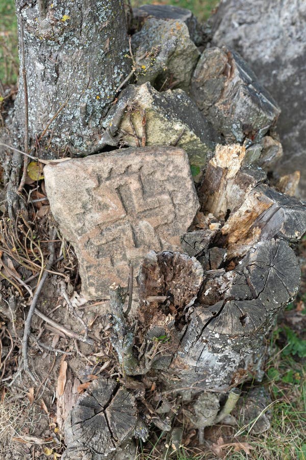 Cross Stump Salvation stock image. Image of sundown, religious - 95064221