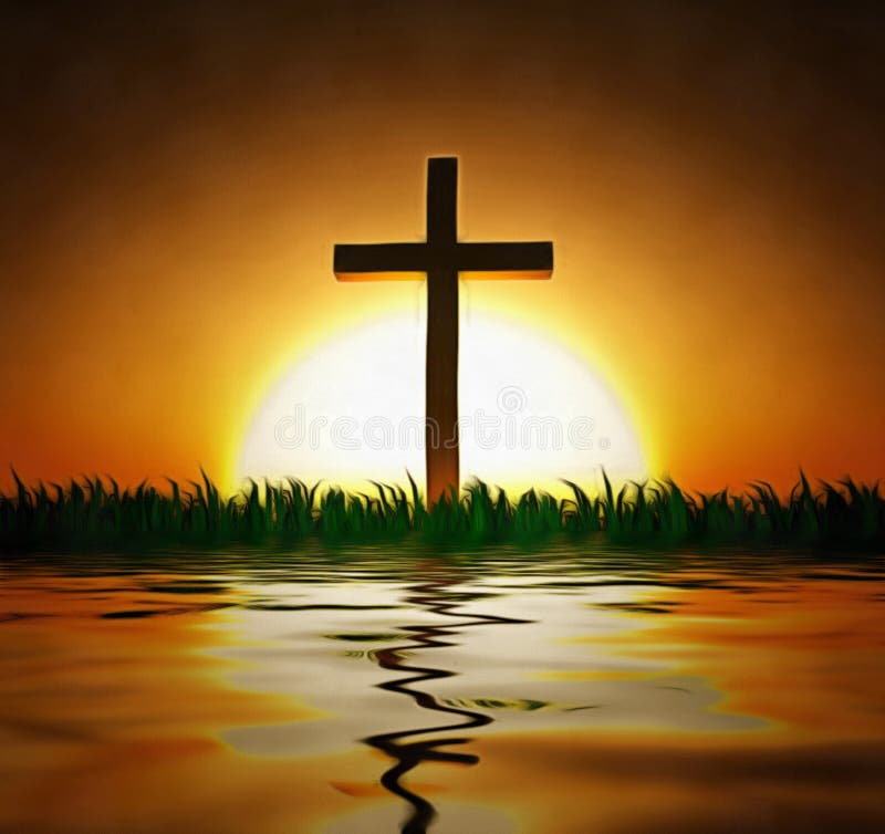 Jesus Cross Sunset Stock Illustrations – 996 Jesus Cross Sunset Stock ...