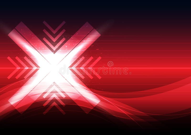 Cross Symbol Abstract Design Stock Vector - Illustration of business ...