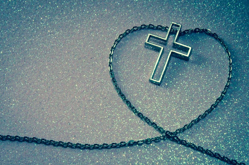 Love Cross Background