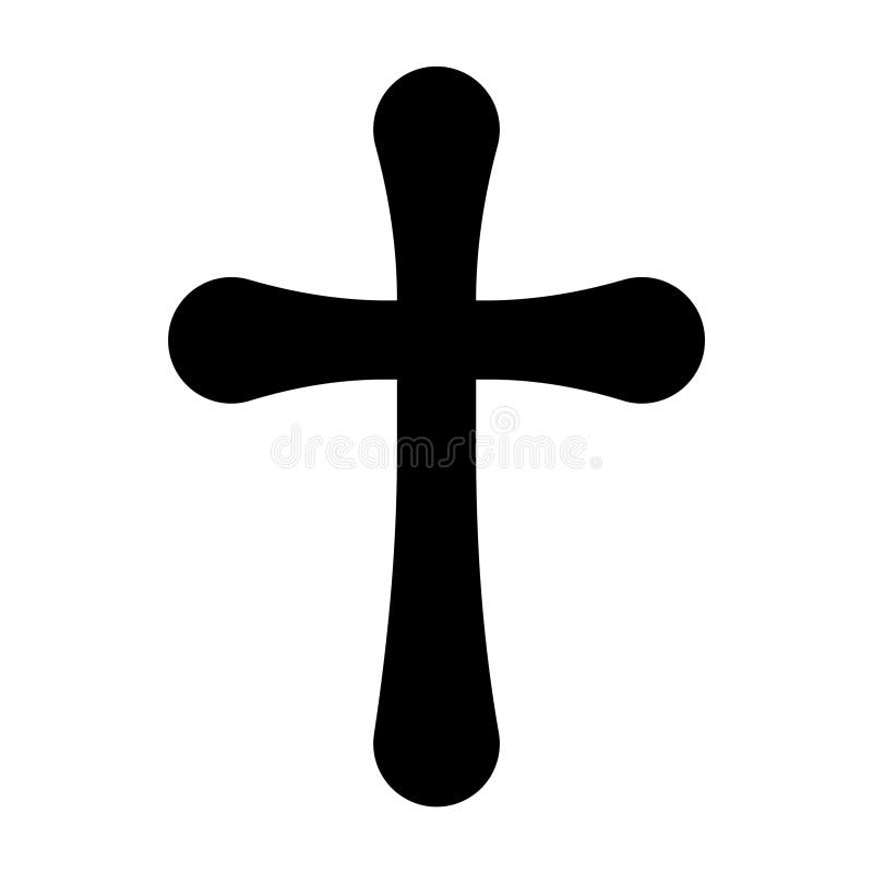 Cross Symbol, Christian Crosses Icon, Cross Symbol Stock Vector ...