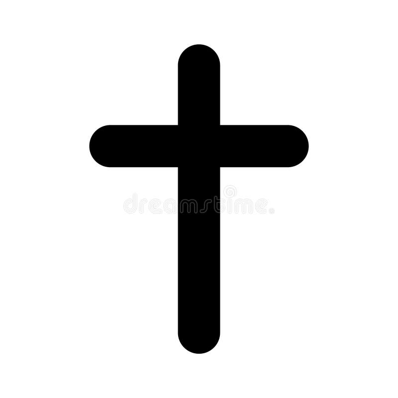 Cross Symbol, Christian Crosses Icon, Cross Symbol Stock Vector ...