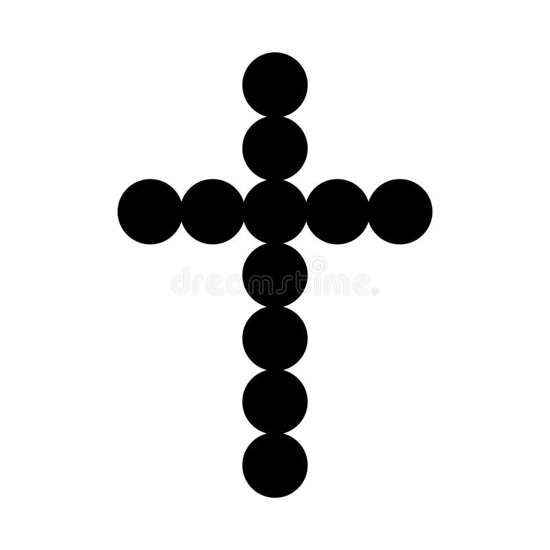 Cross Symbol, Christian Crosses Icon, Cross Symbol Stock Vector ...