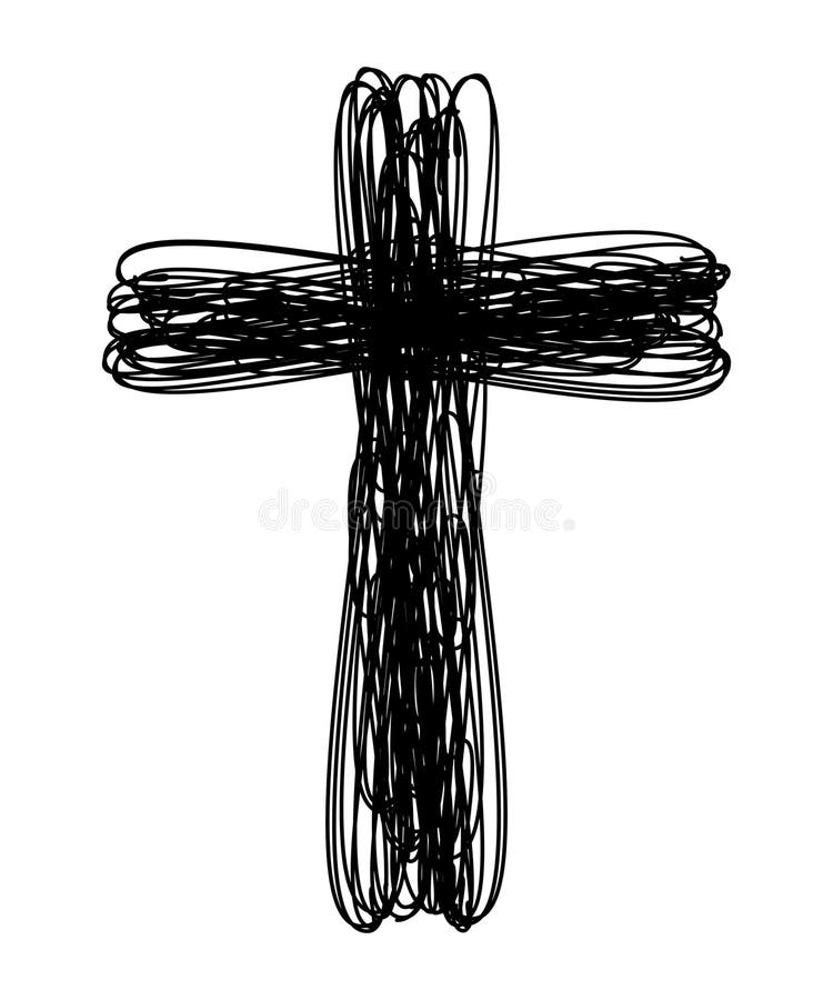 Cross, Cross Symbol, Christian Crosses Icon Stock Vector - Illustration ...
