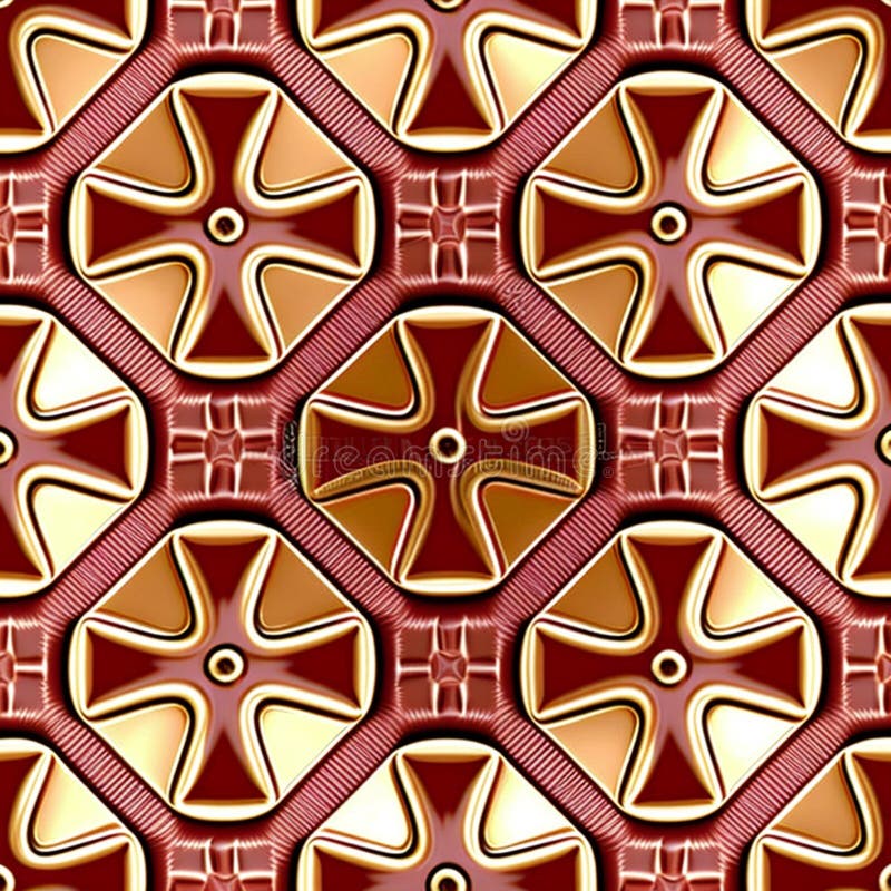 Cross theme pattern stock illustration. Illustration of design - 270004948