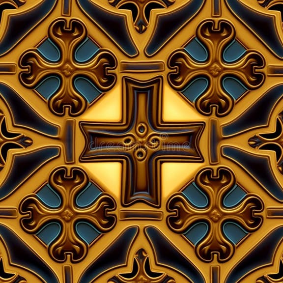 Cross theme pattern stock illustration. Illustration of cross - 270004991