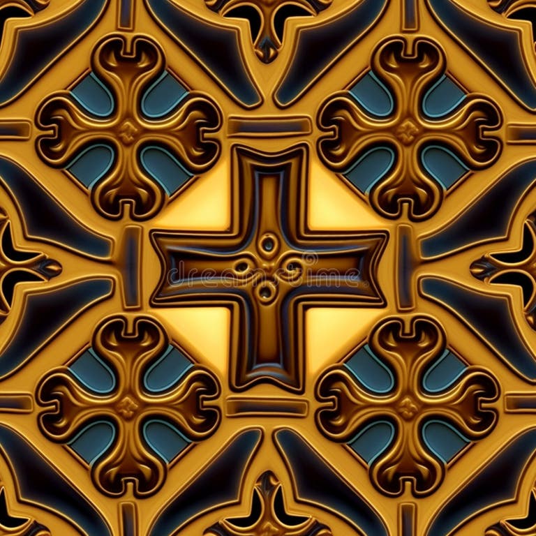 Cross theme pattern stock illustration. Illustration of cross - 270004991