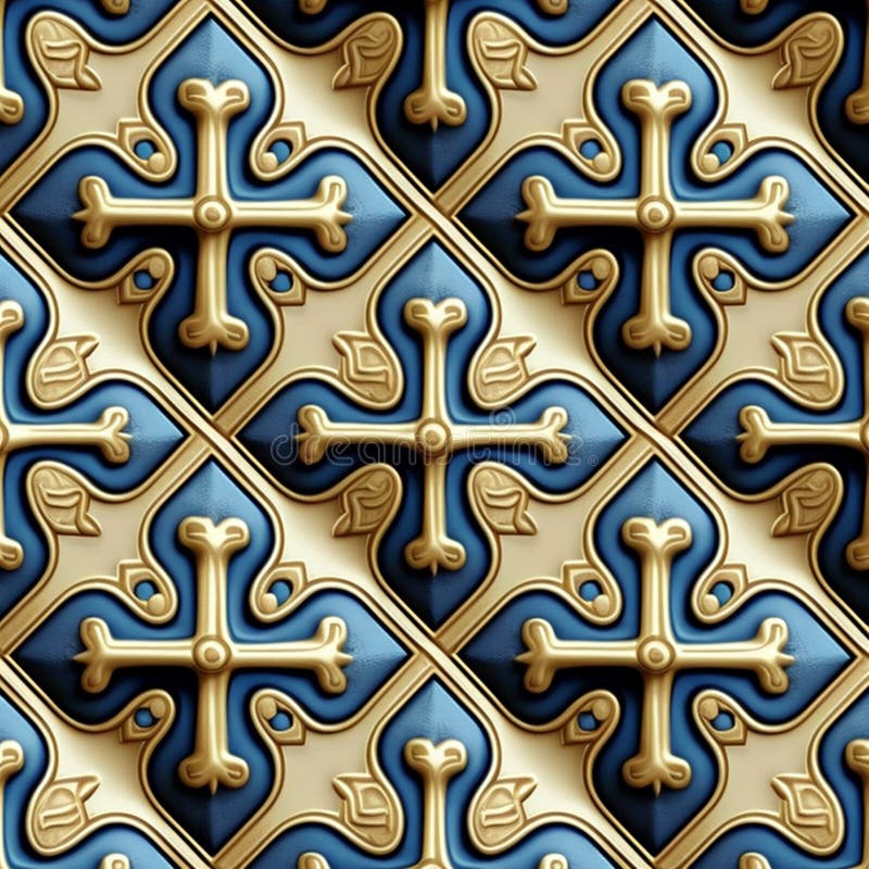 Cross theme pattern stock illustration. Illustration of grayscale ...