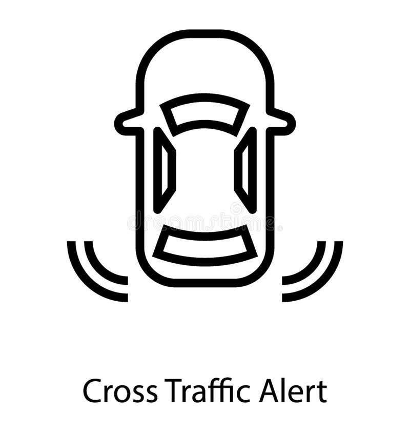 Traffic alert stock vector. Illustration of traffic, road - 45091553