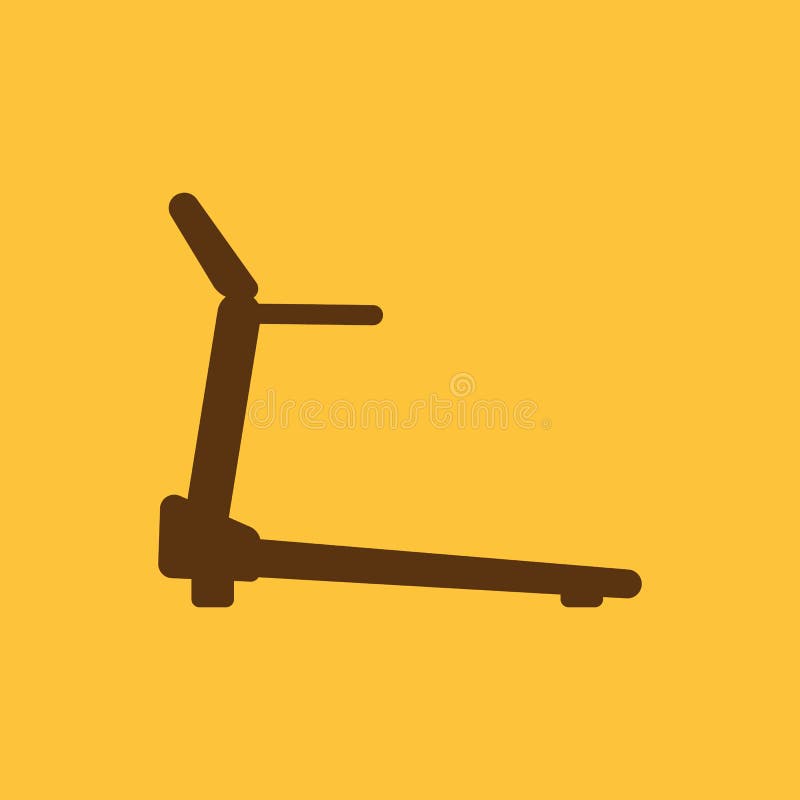 Cross Trainer Machine Icon. Running Symbol Stock Illustration ...